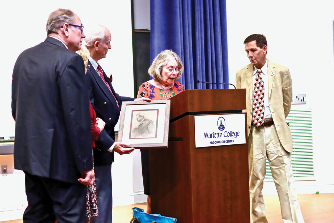 Marietta College hosts lecture on Start Westward Memorial creator ...